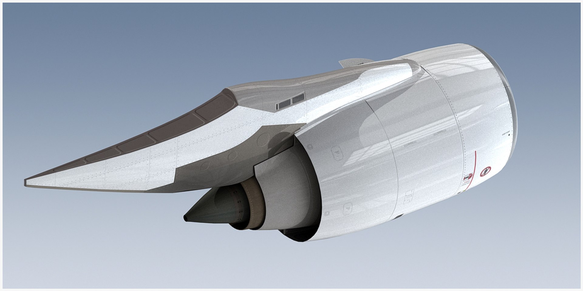 Airbus A340 Engine 3D Model - TurboSquid 1462698