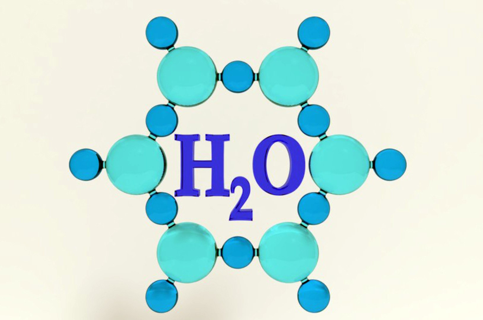 3D Water Molecule Model - TurboSquid 1261111