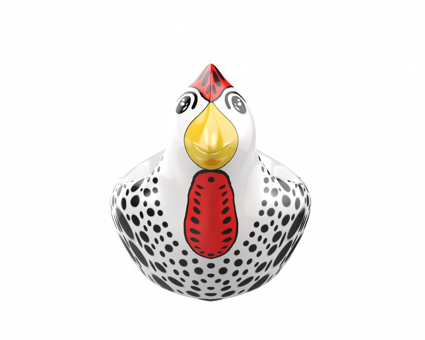 Hen shape bowl 3D model - TurboSquid 1689971