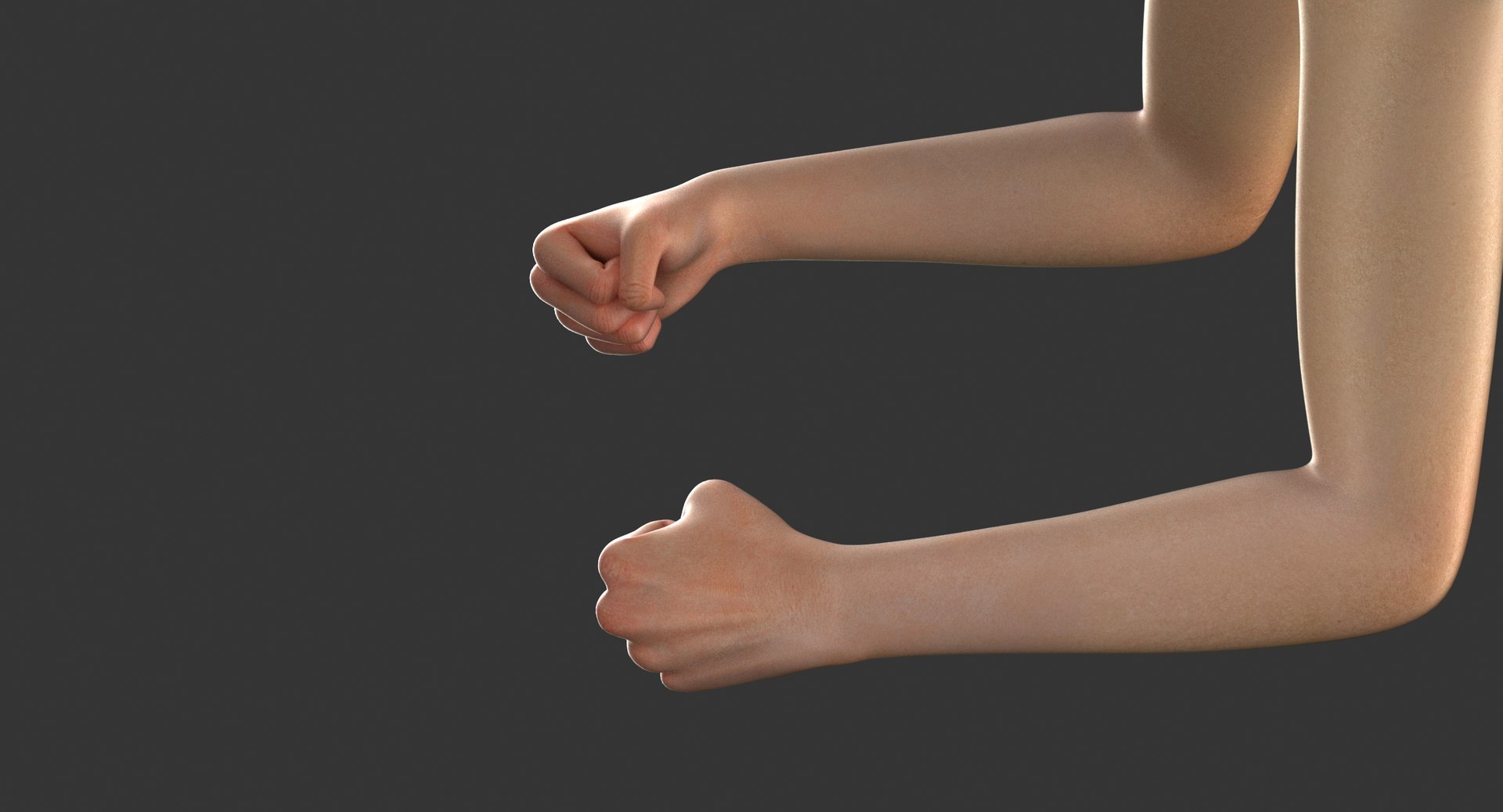 3D Female Arms Model - TurboSquid 1423757