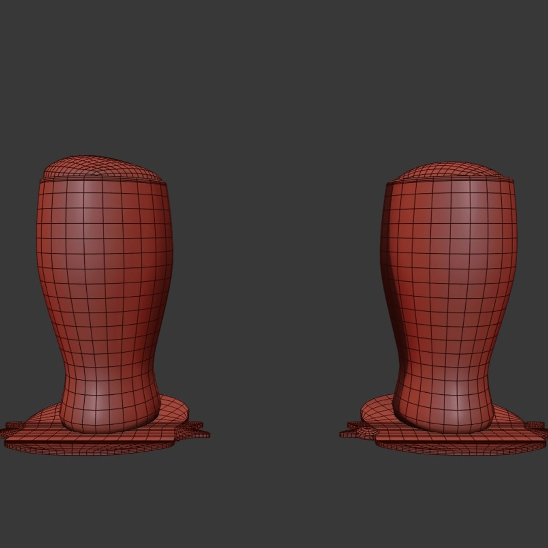 beer pint 3d max