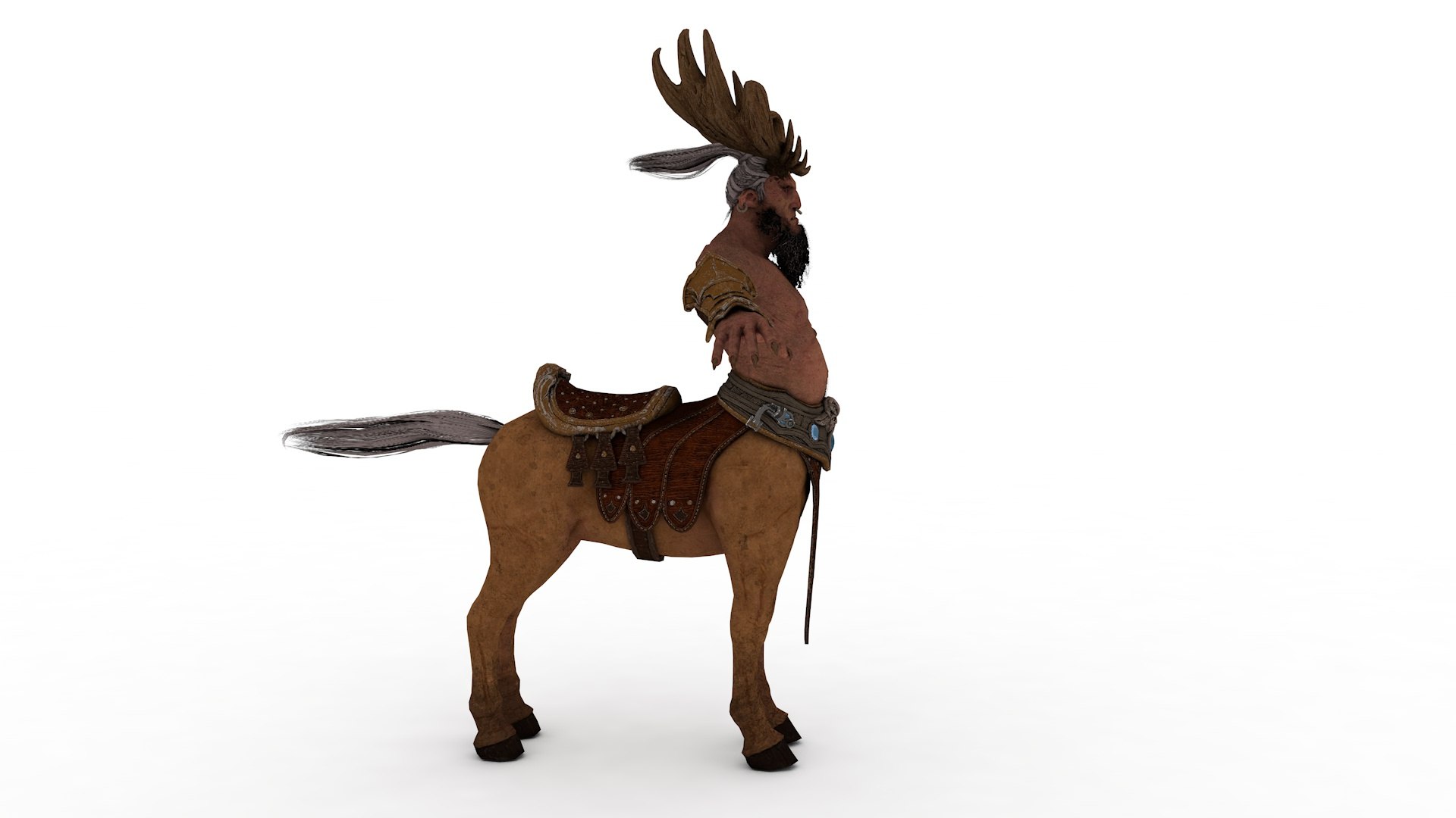 Centaur Rigged And Animated 3D - TurboSquid 2375603