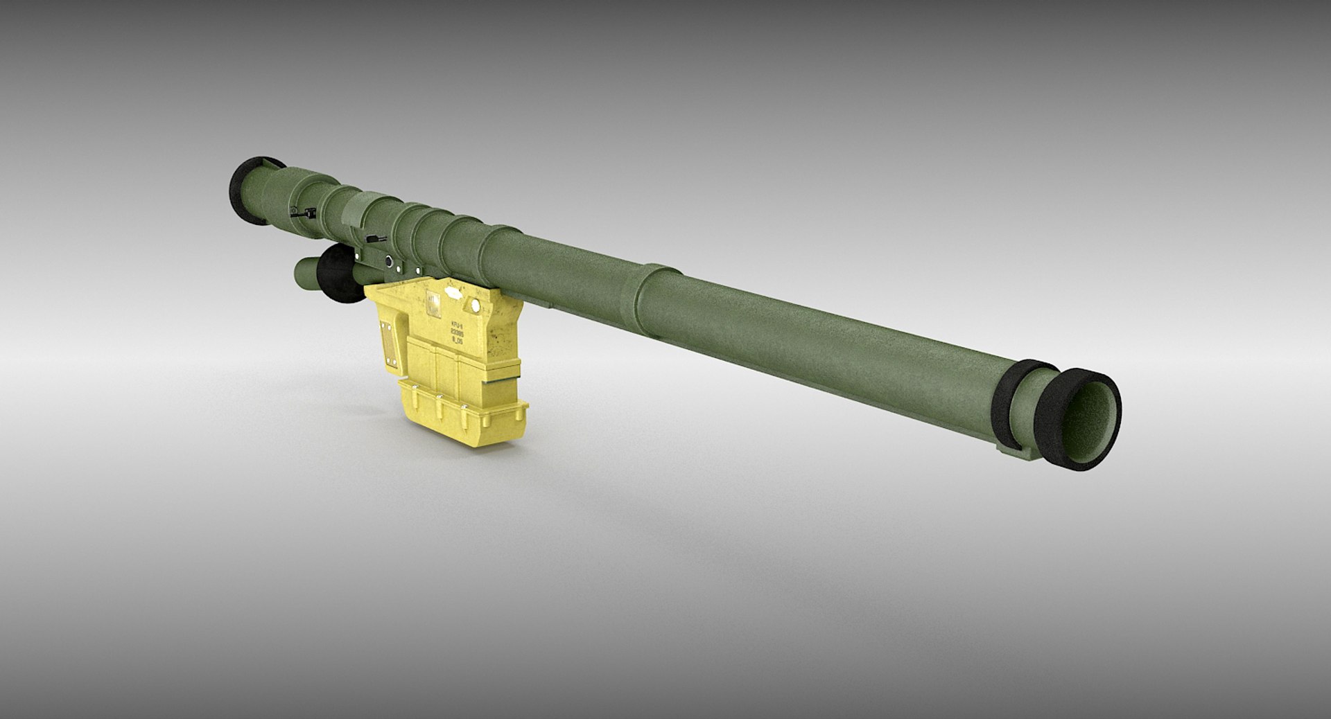 9k38 Igla 3d 3ds