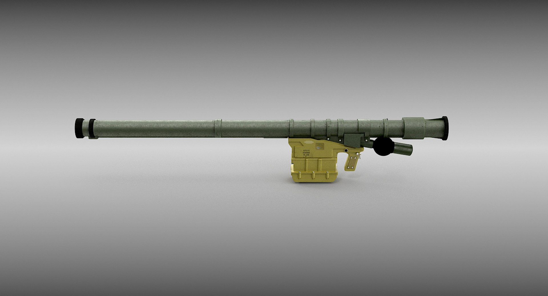 9k38 Igla 3d 3ds