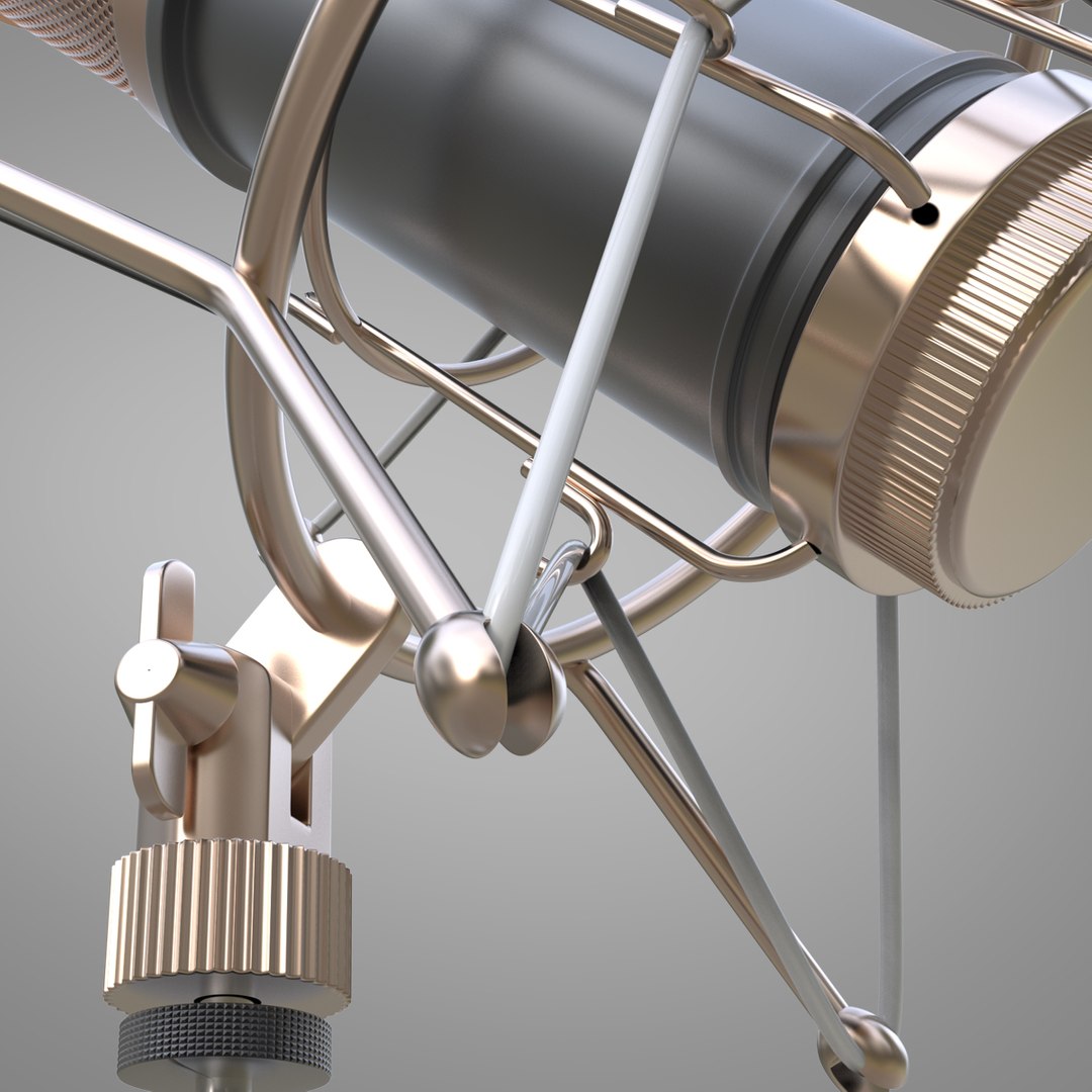 3d 3ds microphone mic studio