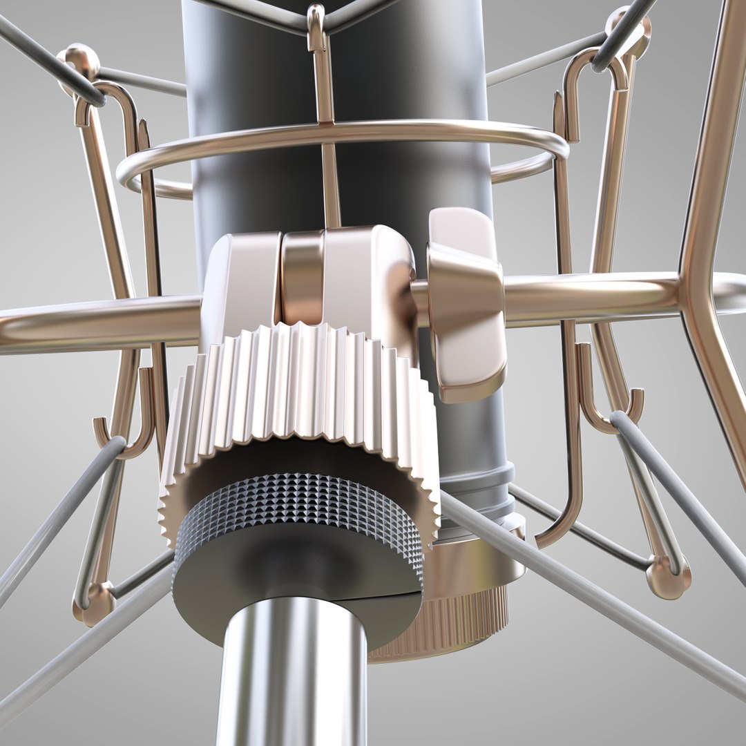 3d 3ds microphone mic studio