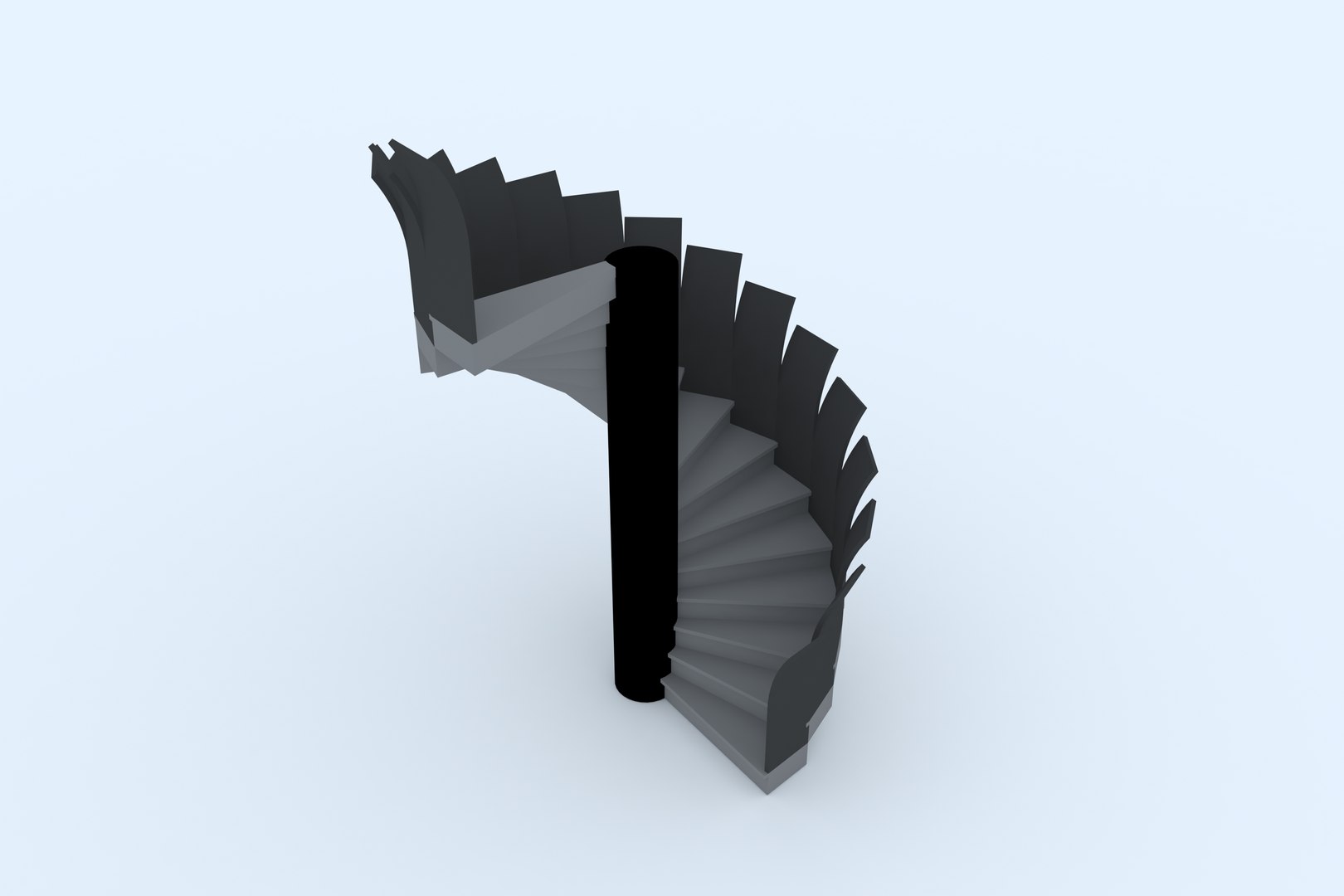 Stairs 23 3D Model - TurboSquid 1726875