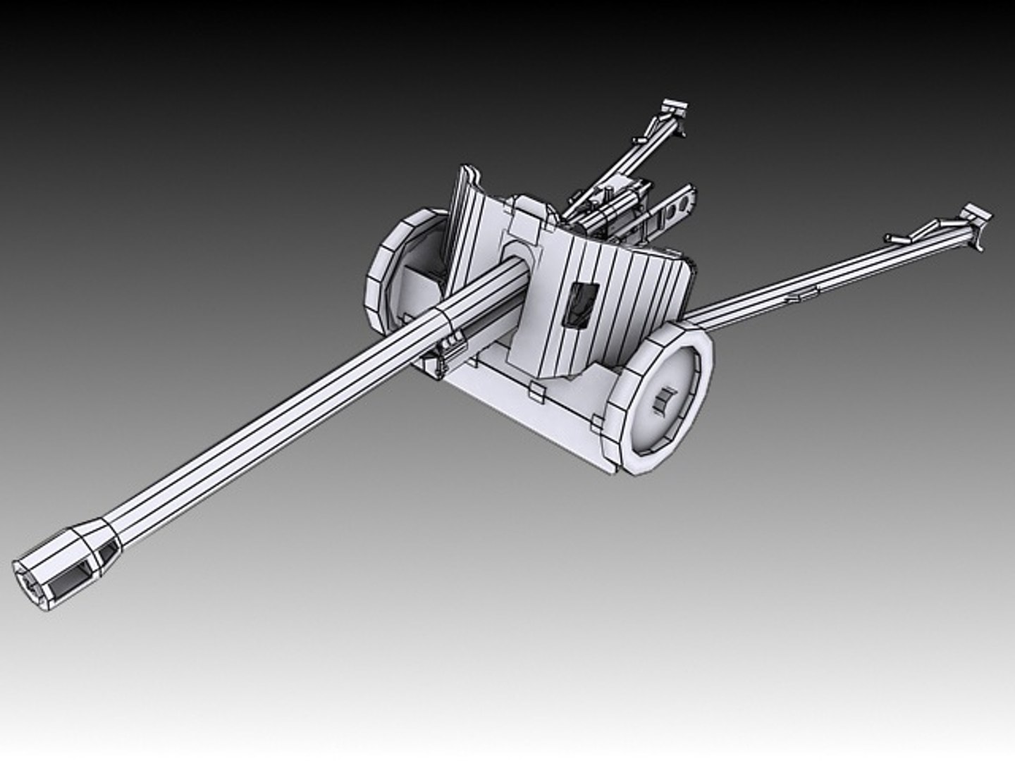 3D Model German Pak 38 - TurboSquid 1299960