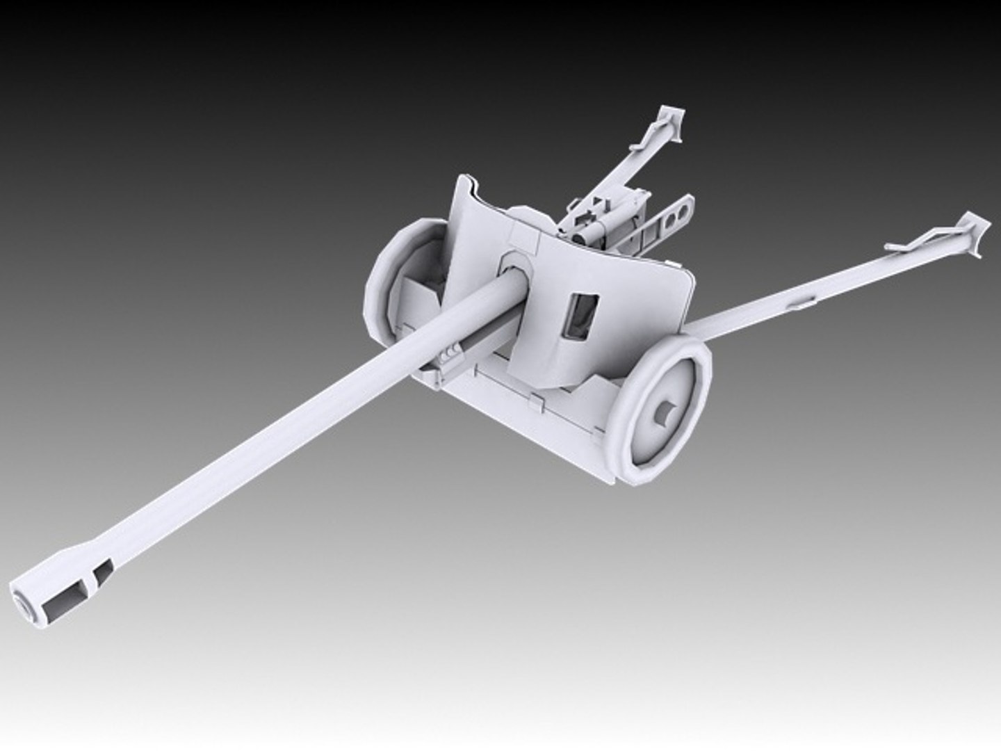 3D Model German Pak 38 - TurboSquid 1299960