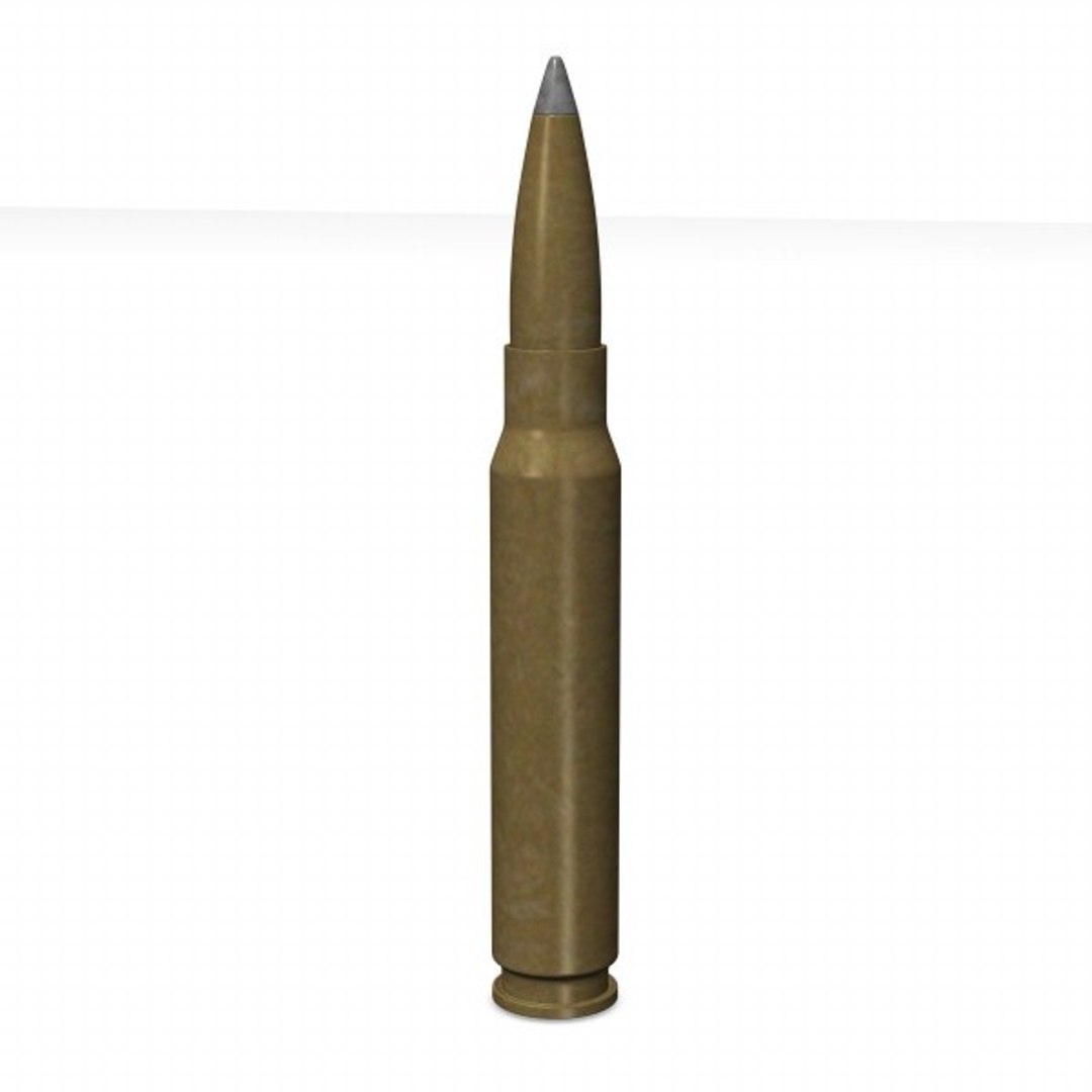 3d model bullet