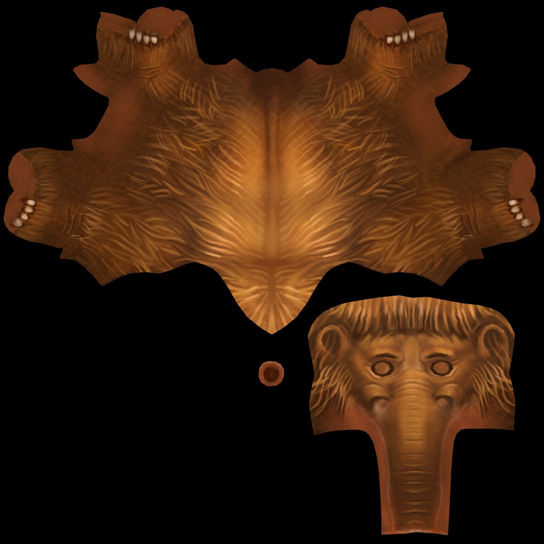 Mammoth Rig High-poly Textured 3D - TurboSquid 2345114