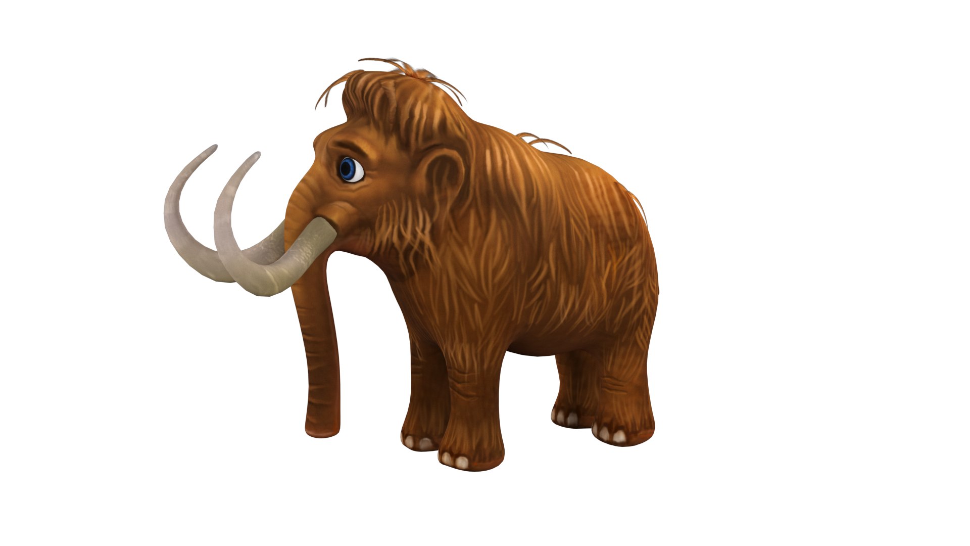 Mammoth Rig High-poly Textured 3D - TurboSquid 2345114