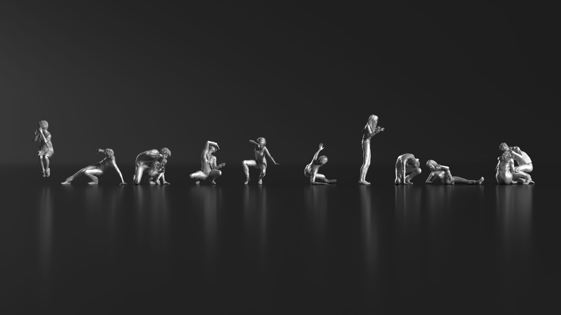 HD People 21 ScaredShocked 3D Model - TurboSquid 2216088