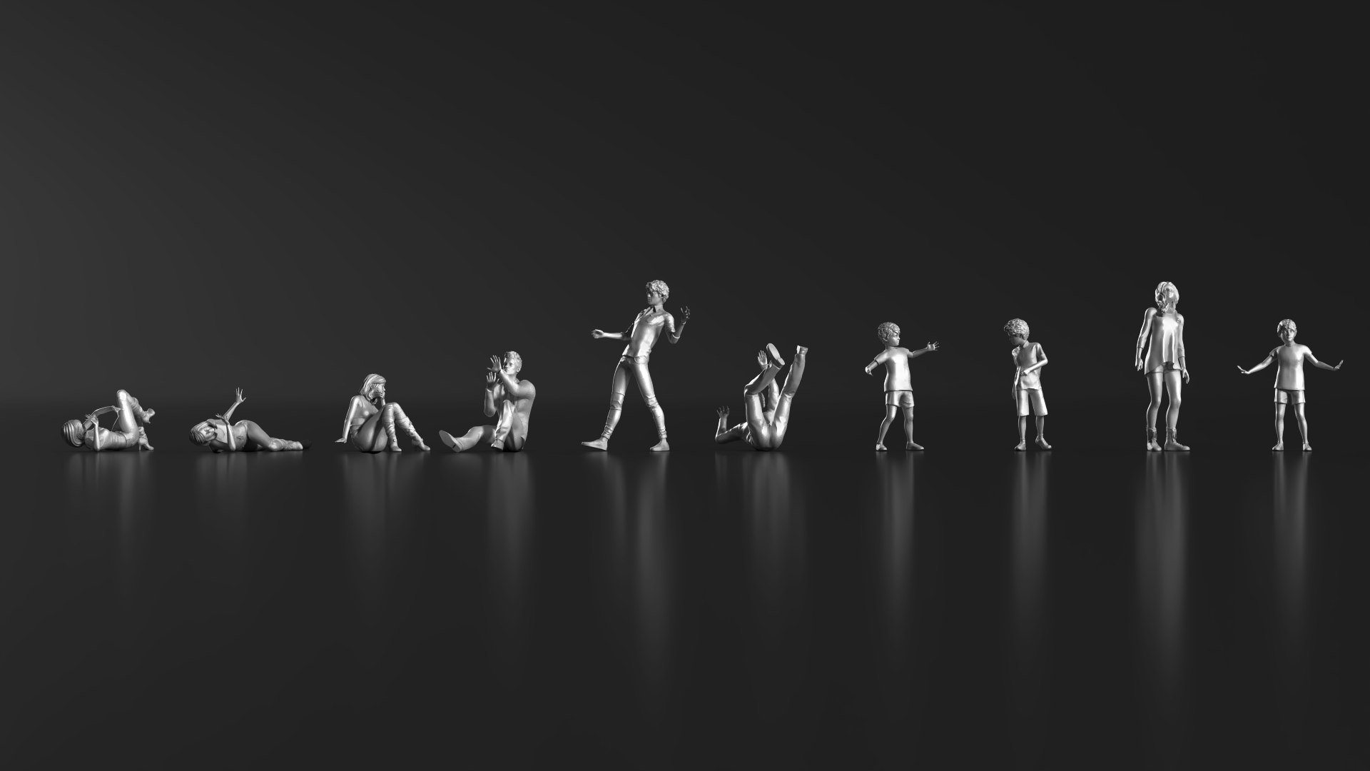 HD People 21 ScaredShocked 3D Model - TurboSquid 2216088