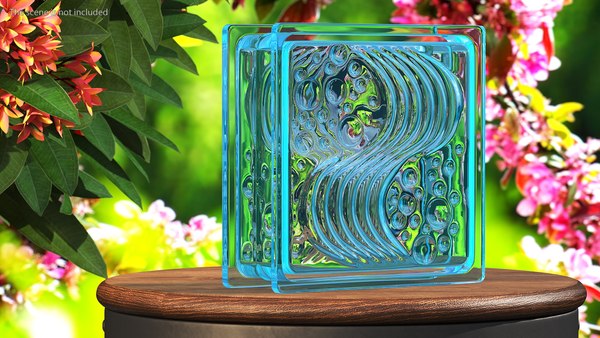 Square Glass Block Ocean View Blue 3D model - TurboSquid 1830821