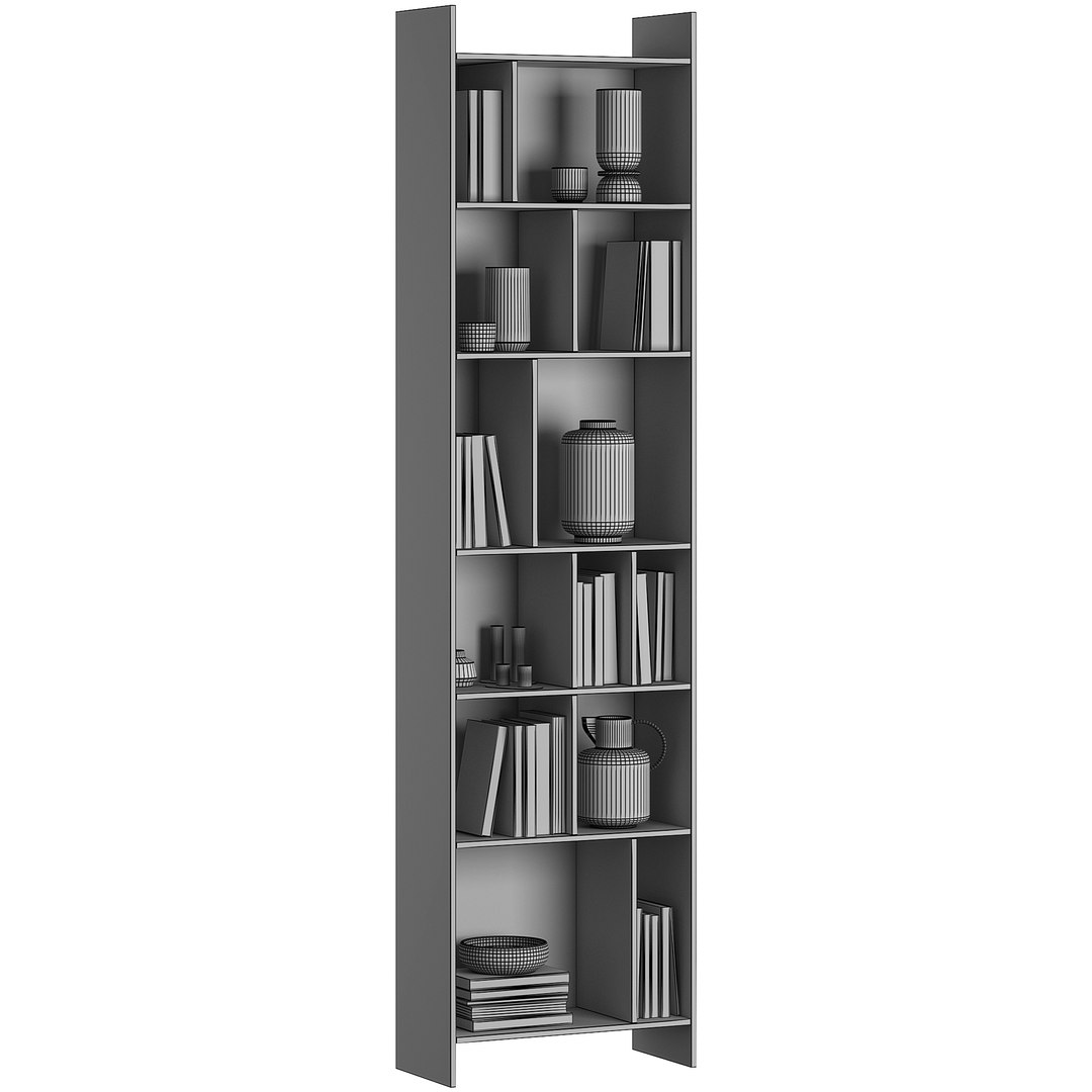 3D House Reol Bookshelf By Bolia - TurboSquid 2300656