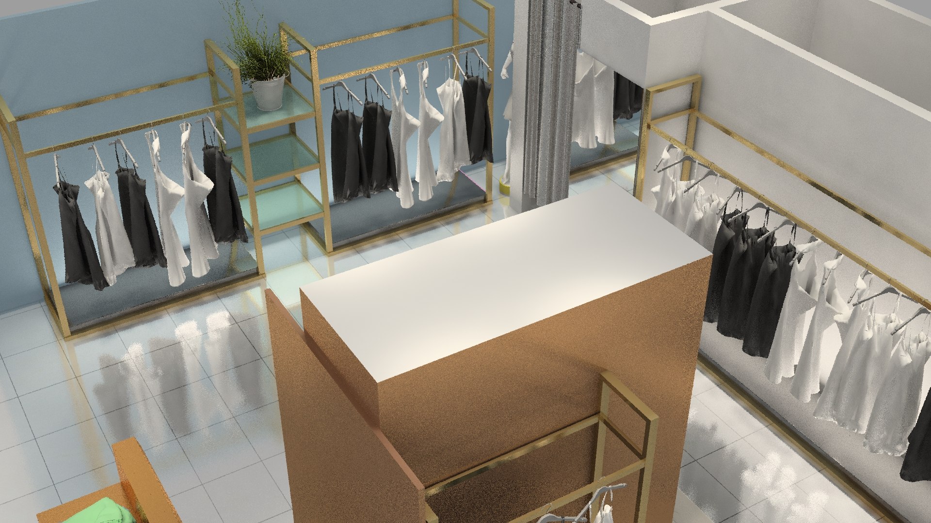 Clothing Store Model - TurboSquid 1911965