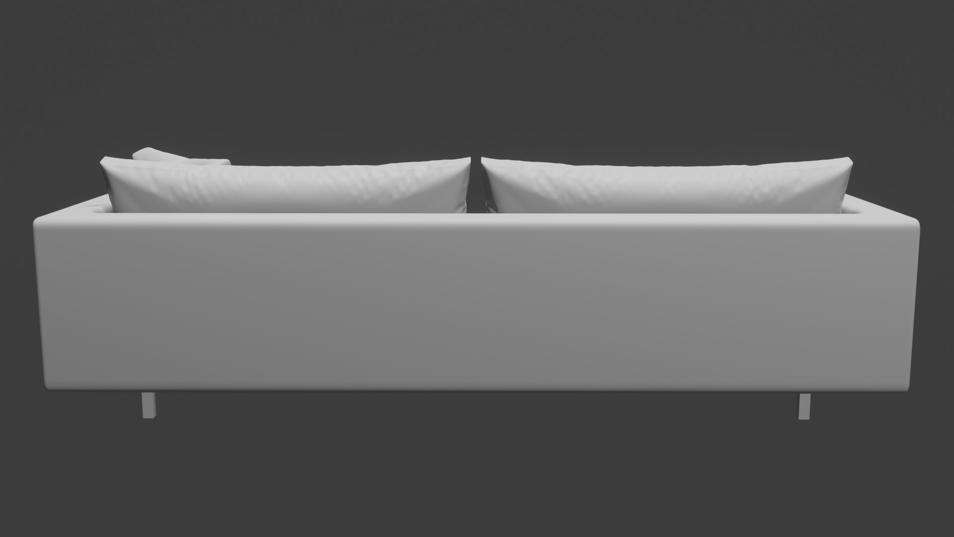 Simple Modern Sofa 3D Model - TurboSquid 1586730