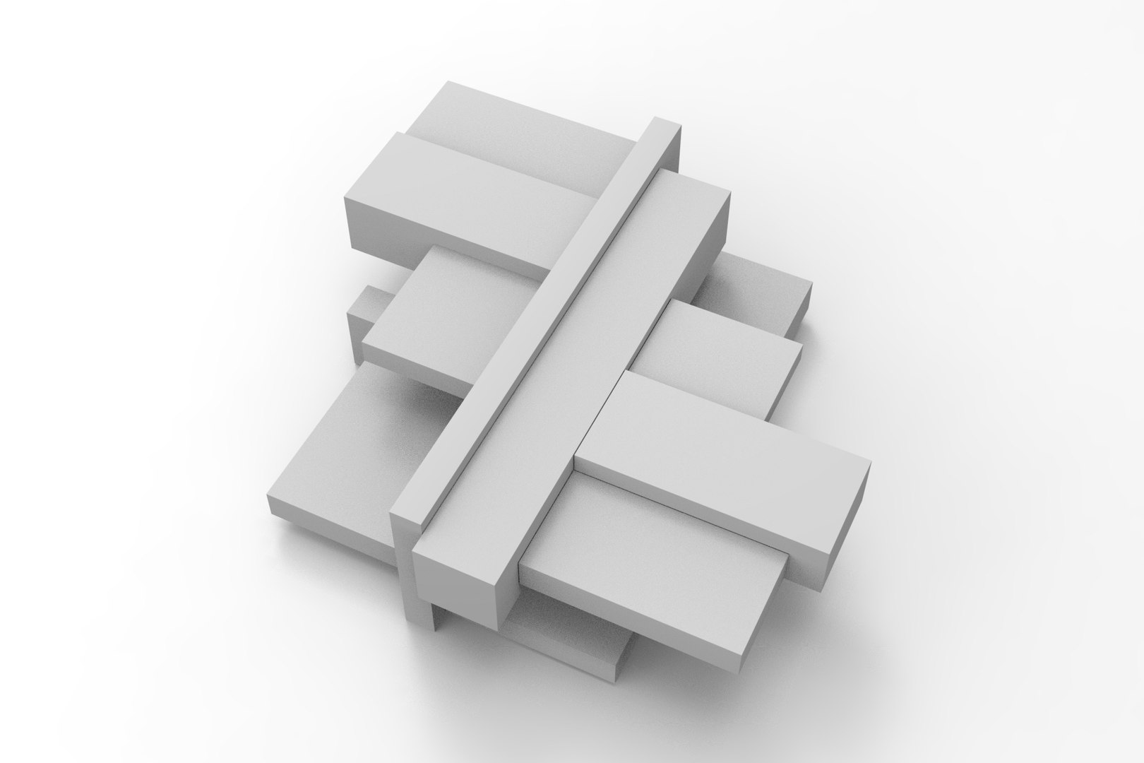 Manhattan Table Model - TurboSquid 1905286