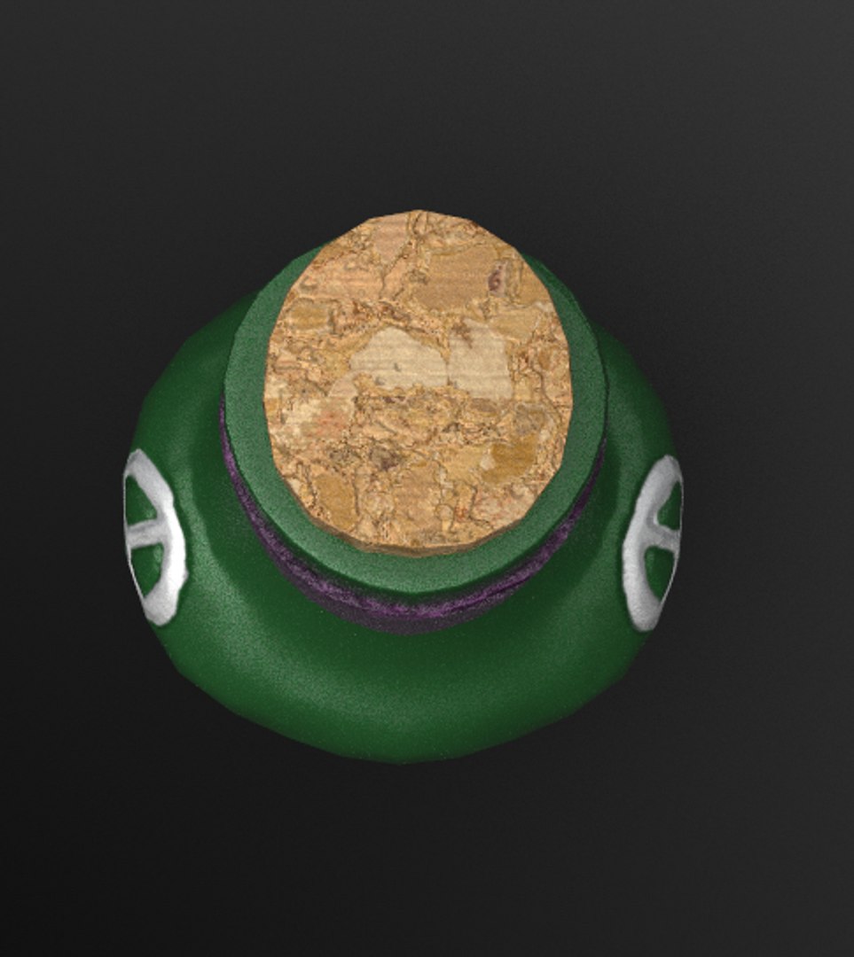 3D Model Stylized Poison Potion - TurboSquid 1869792