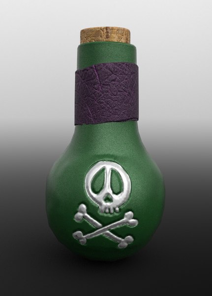 3D model Stylized Poison Potion - TurboSquid 1869792