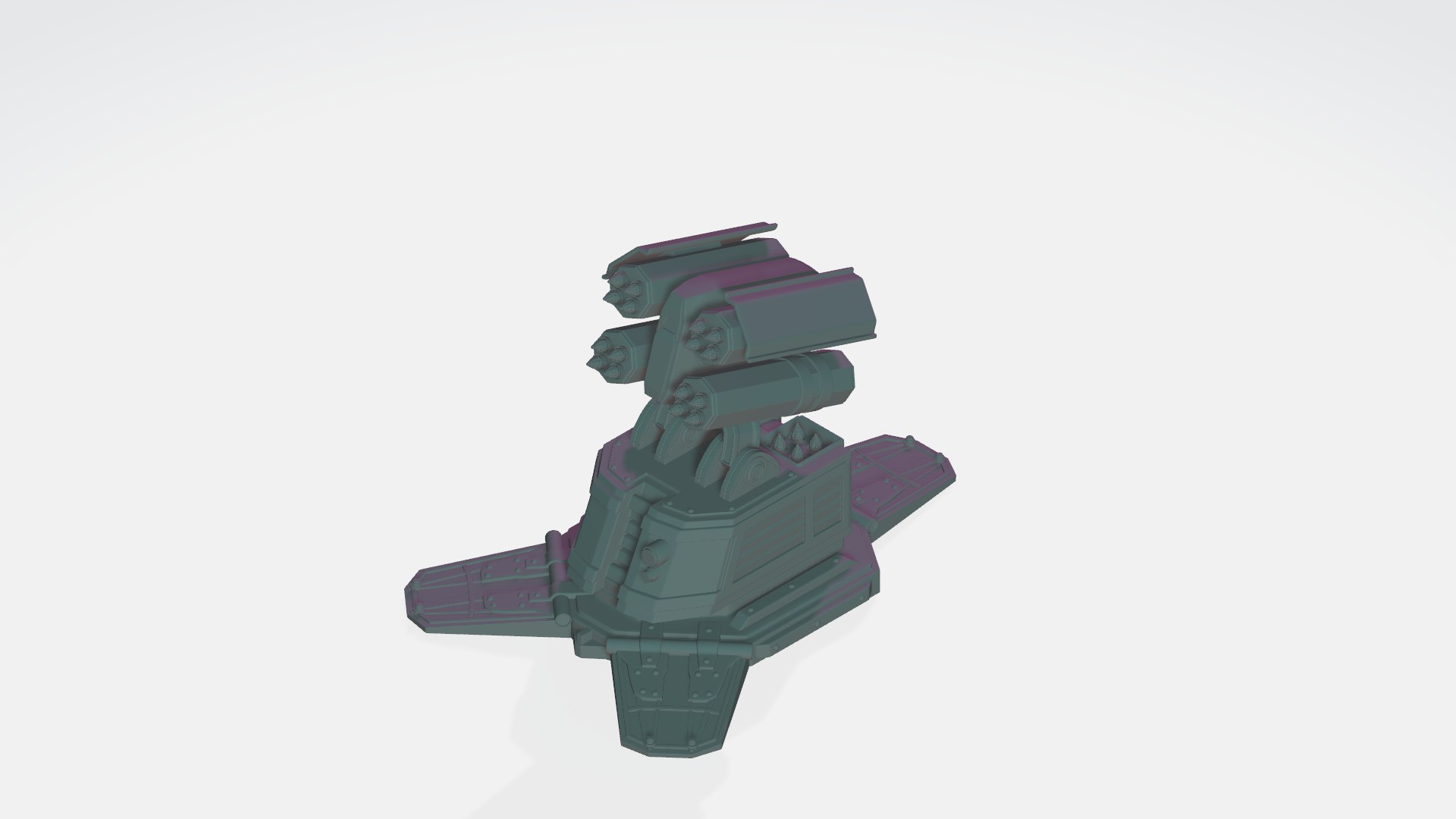 3D Turret Model - TurboSquid 1671456