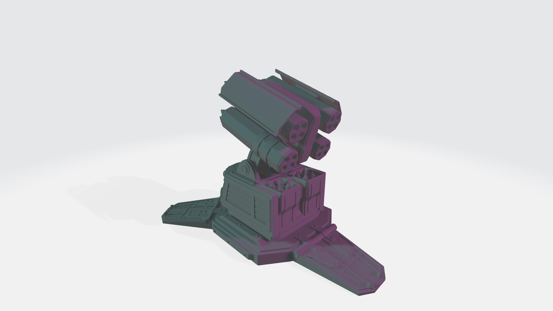 3D Turret Model - TurboSquid 1671456