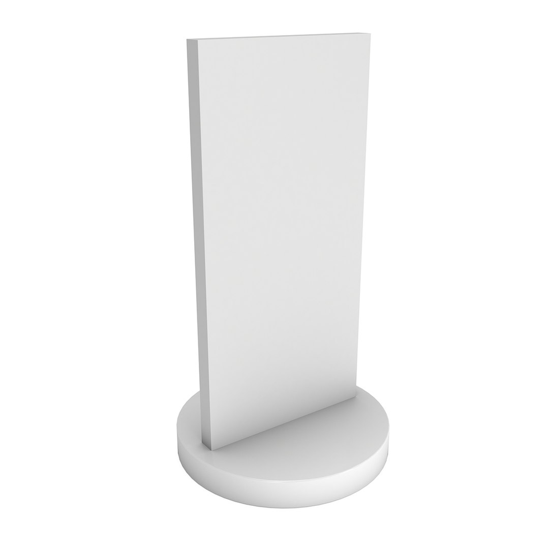 Lcd screen stand blank 3D model - TurboSquid 1465589