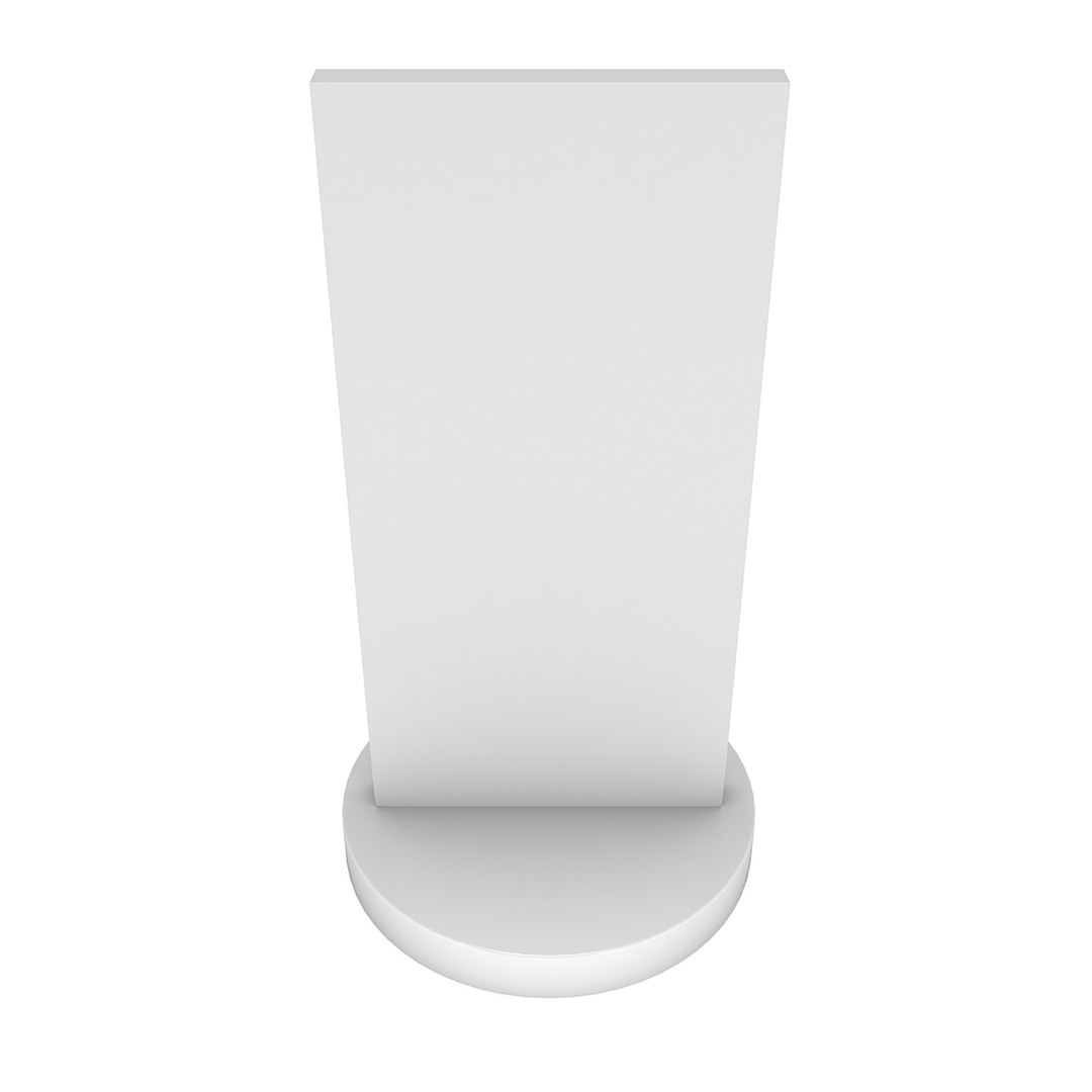 Lcd screen stand blank 3D model - TurboSquid 1465589