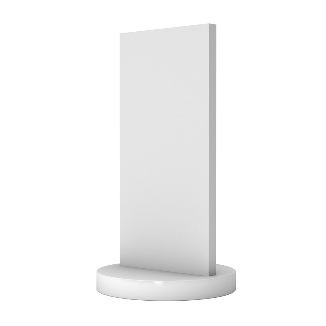 Lcd screen stand blank 3D model - TurboSquid 1465589