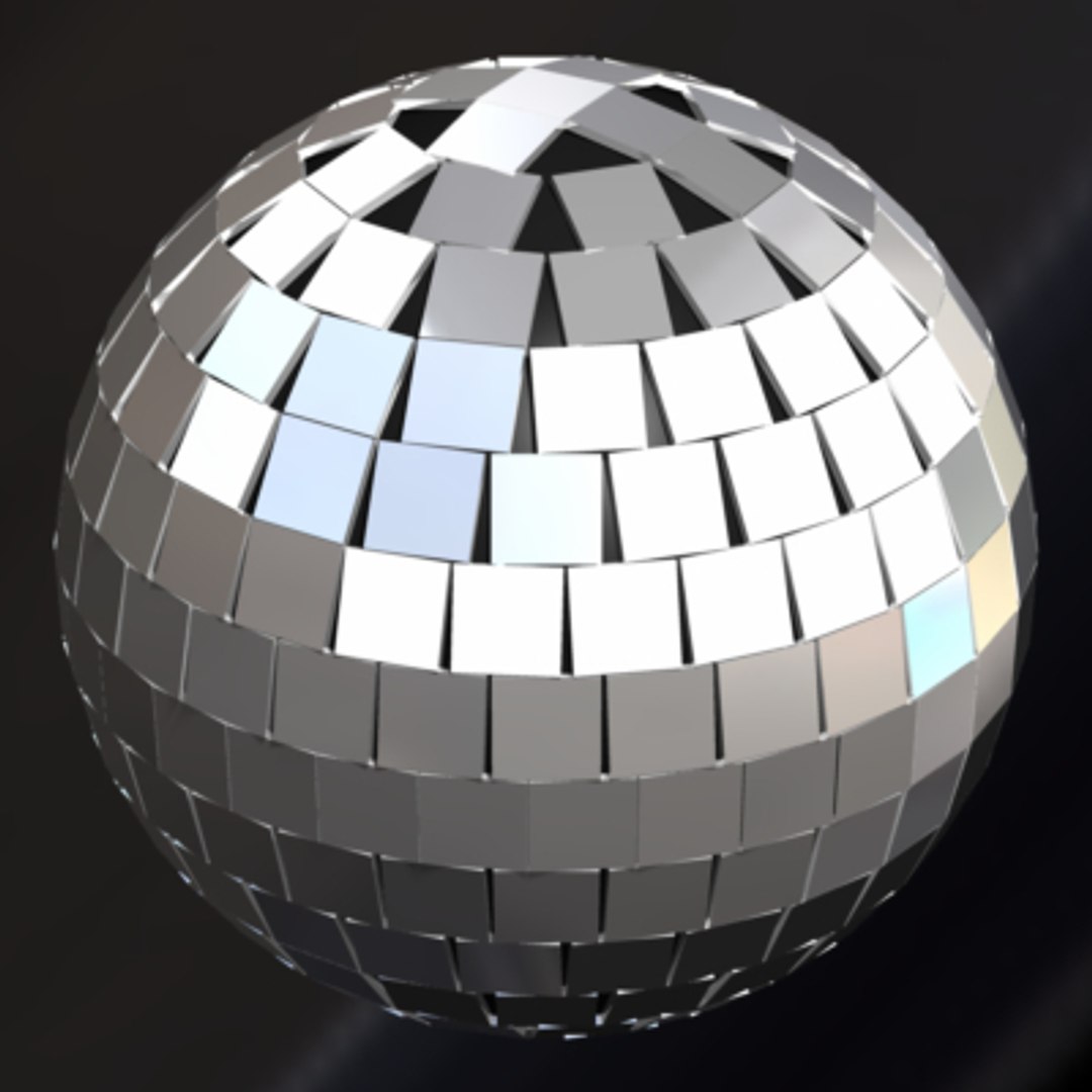 3d Reflective Disco Ball