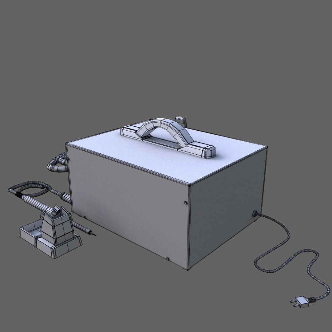 Soldering Station 3d 3ds