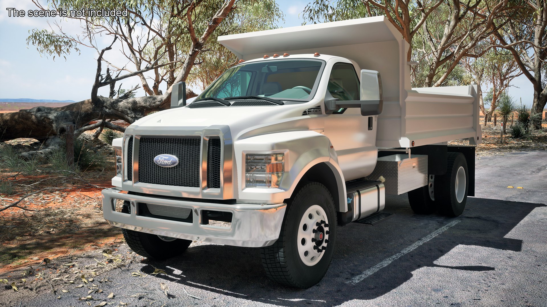 Ford F-650 Supertrack 3D model - TurboSquid 2152166