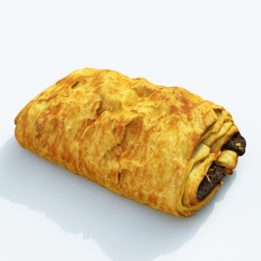 3D choco bun - TurboSquid 1349679