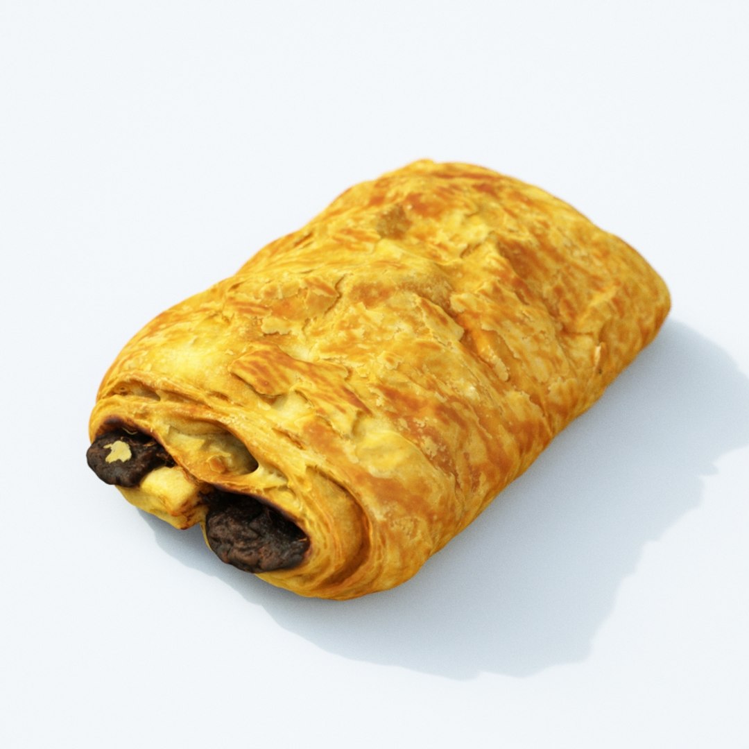 3D choco bun - TurboSquid 1349679