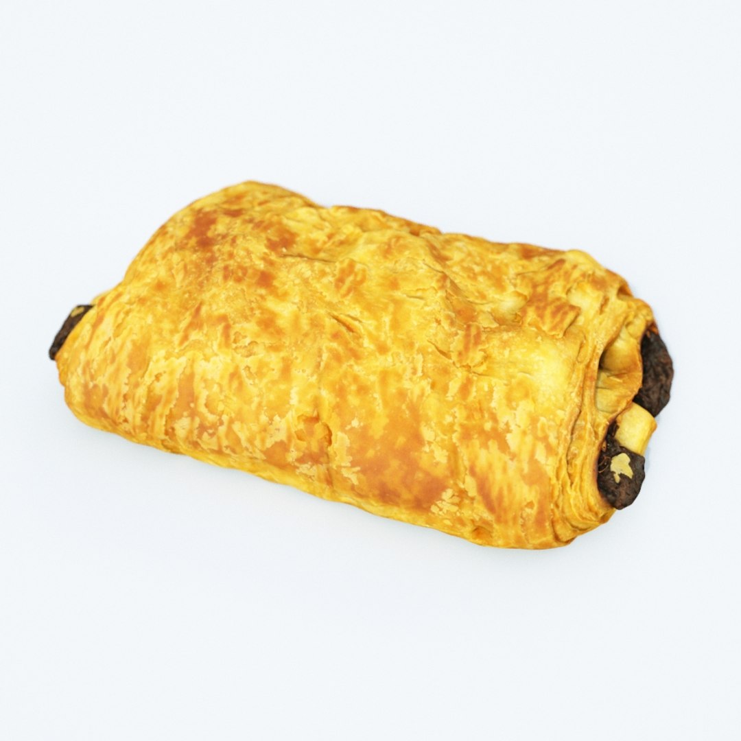 3D choco bun - TurboSquid 1349679