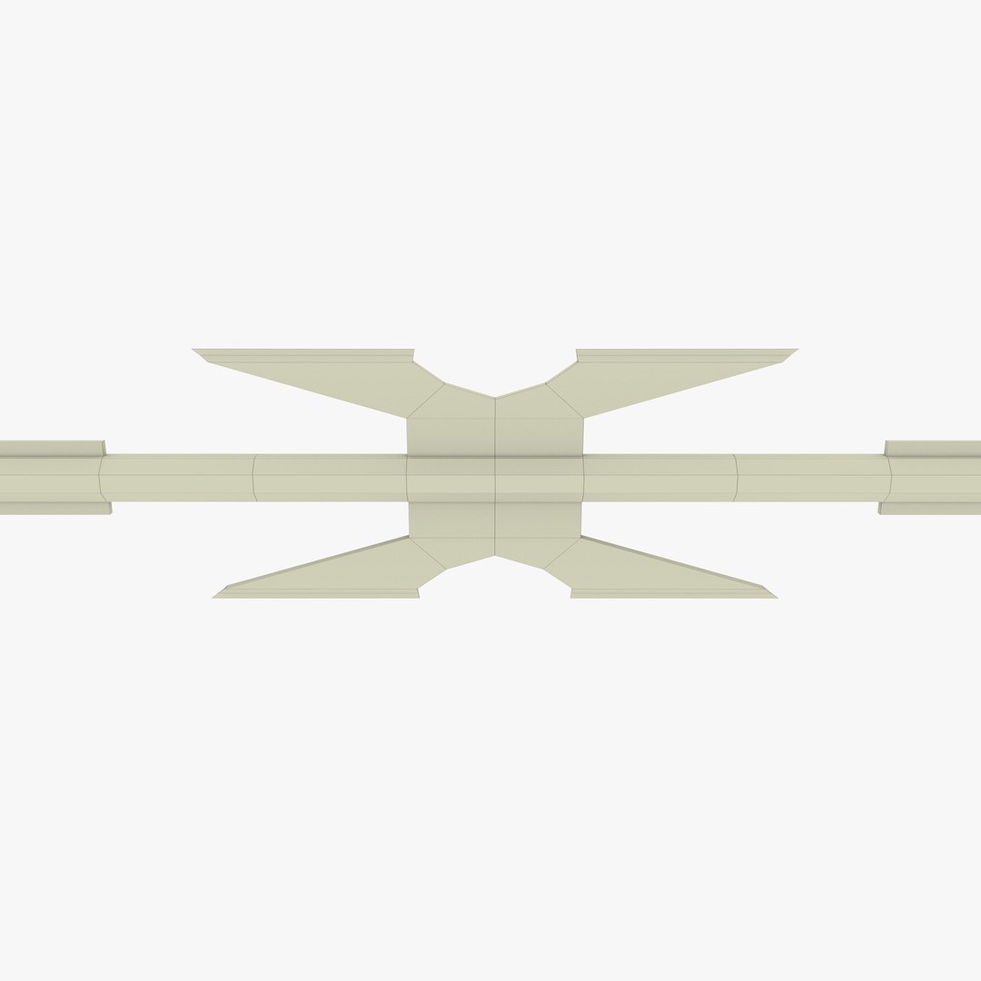 3d Model Of Razor Wire