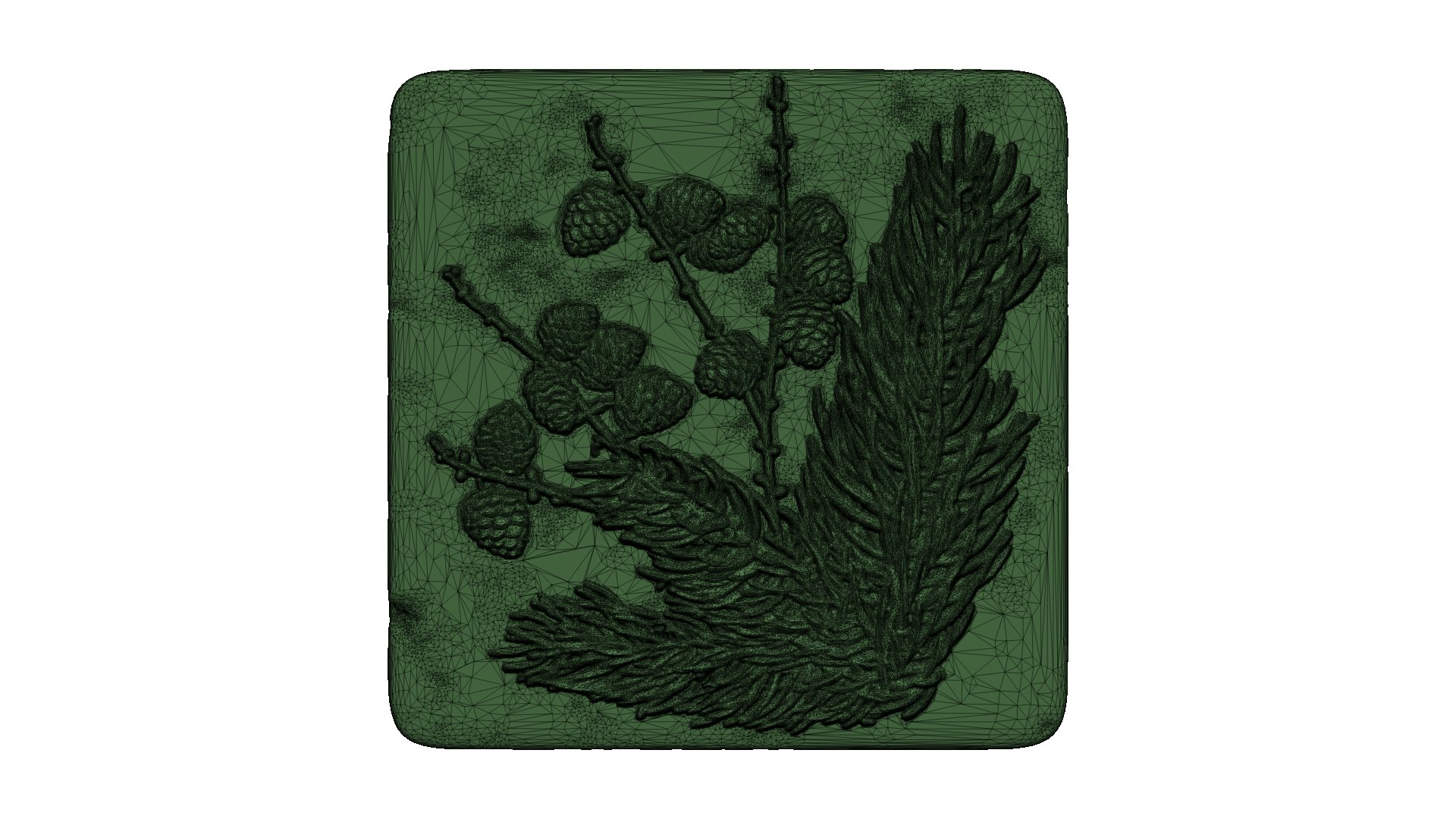 Cones Relief 3D Model - TurboSquid 1850962