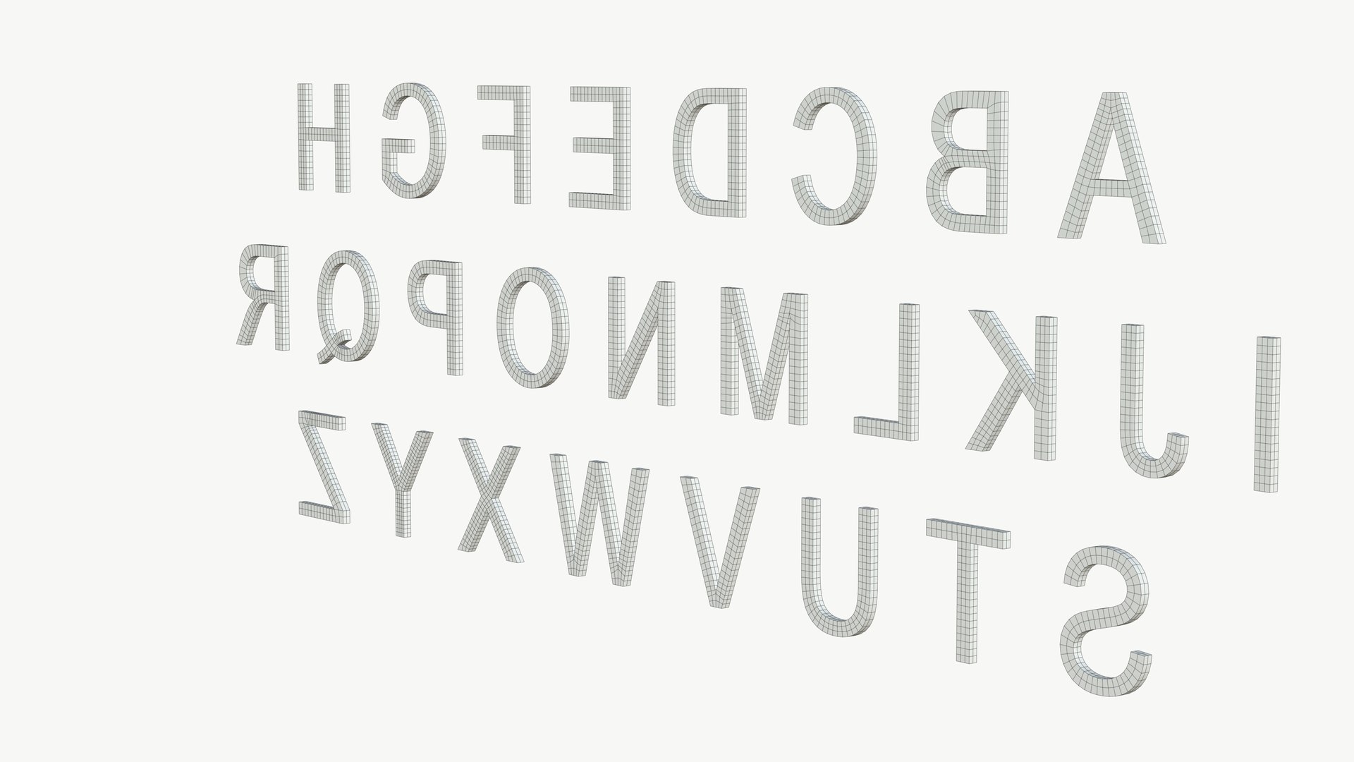 3D Alphabet Wooden - TurboSquid 2006194