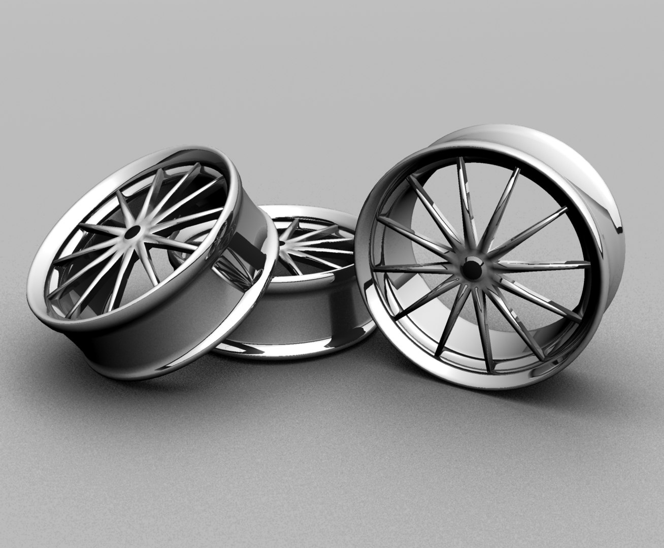 12 Spokes Custom Rims Max