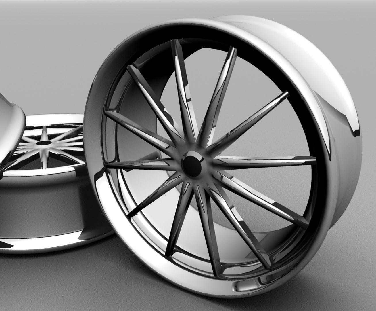 12 Spokes Custom Rims Max