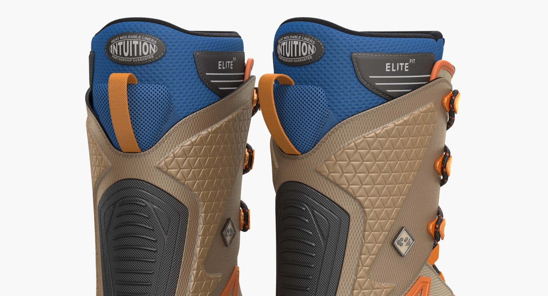 Snowboarding Boots Thirtytwo 3D Model - TurboSquid 1289078