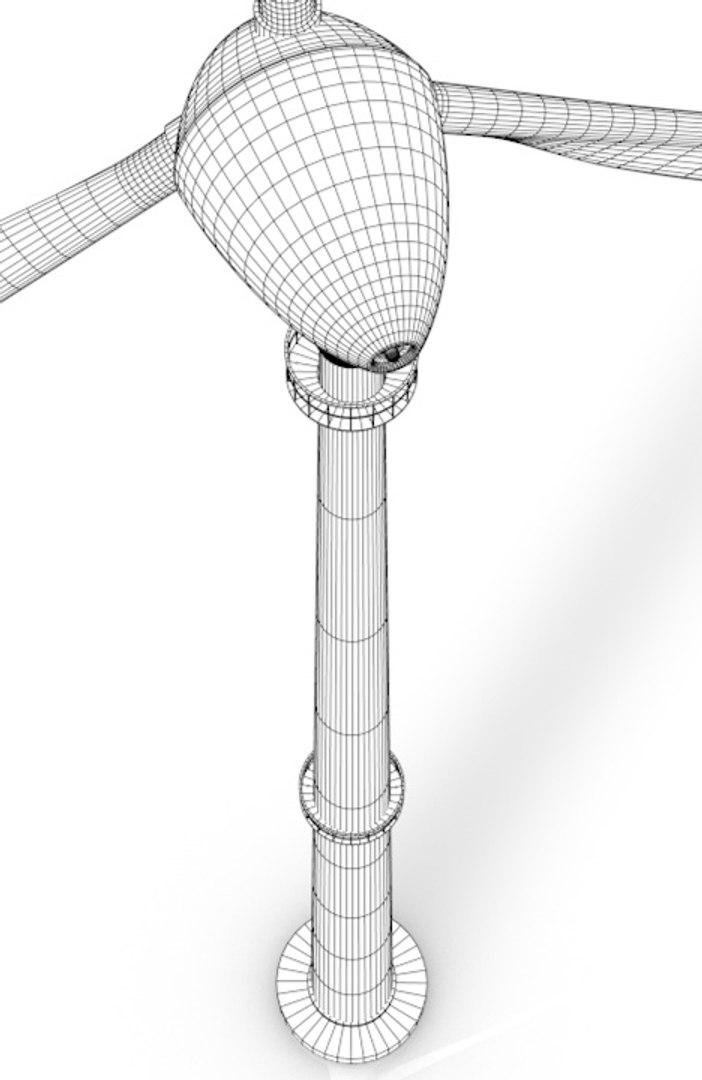 3D turbine wind model - TurboSquid 1321789