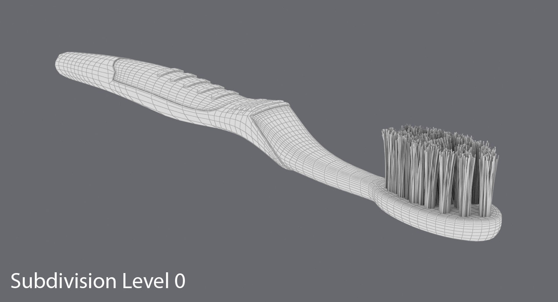 3d Toothbrush 02 Green