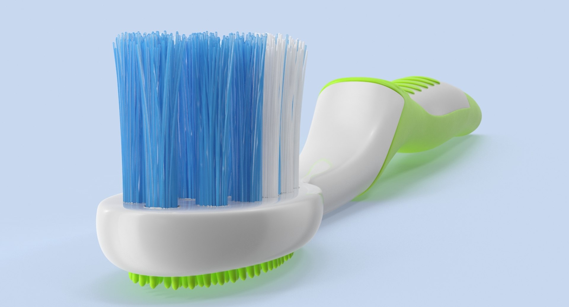 3d Toothbrush 02 Green