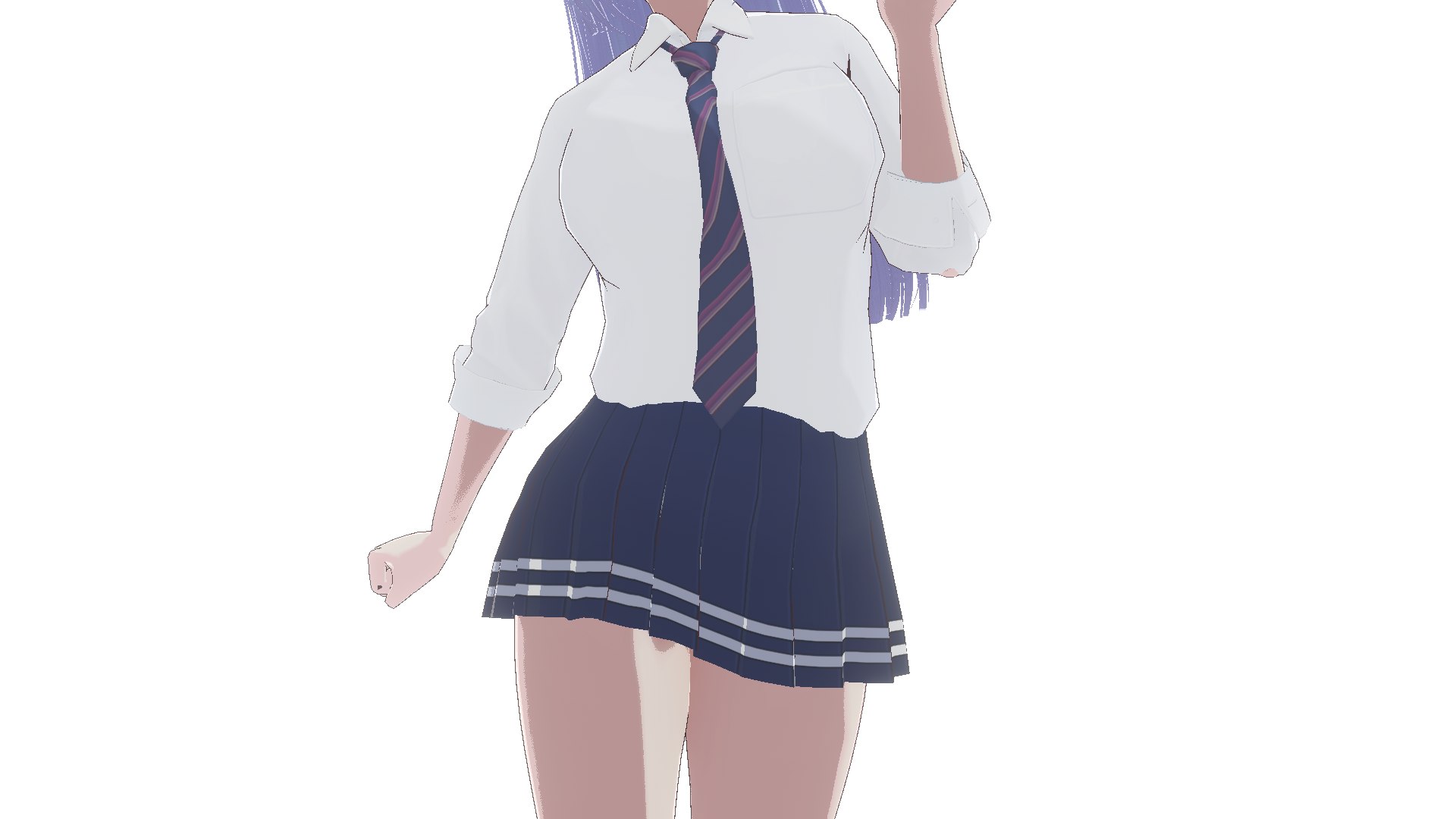 Hot Anime School Teacher 3D Model - TurboSquid 2426208