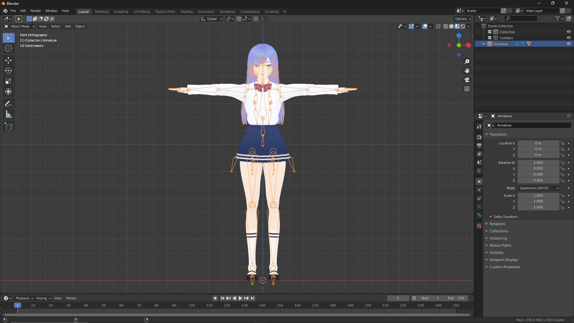 Hot Anime School Teacher 3D Model - TurboSquid 2426208