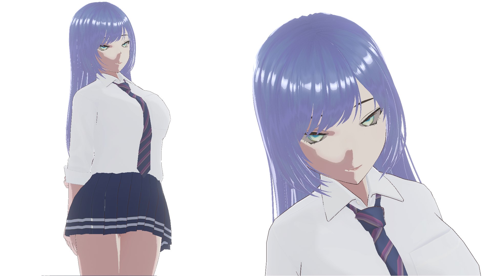 Hot Anime School Teacher 3D Model - TurboSquid 2426208
