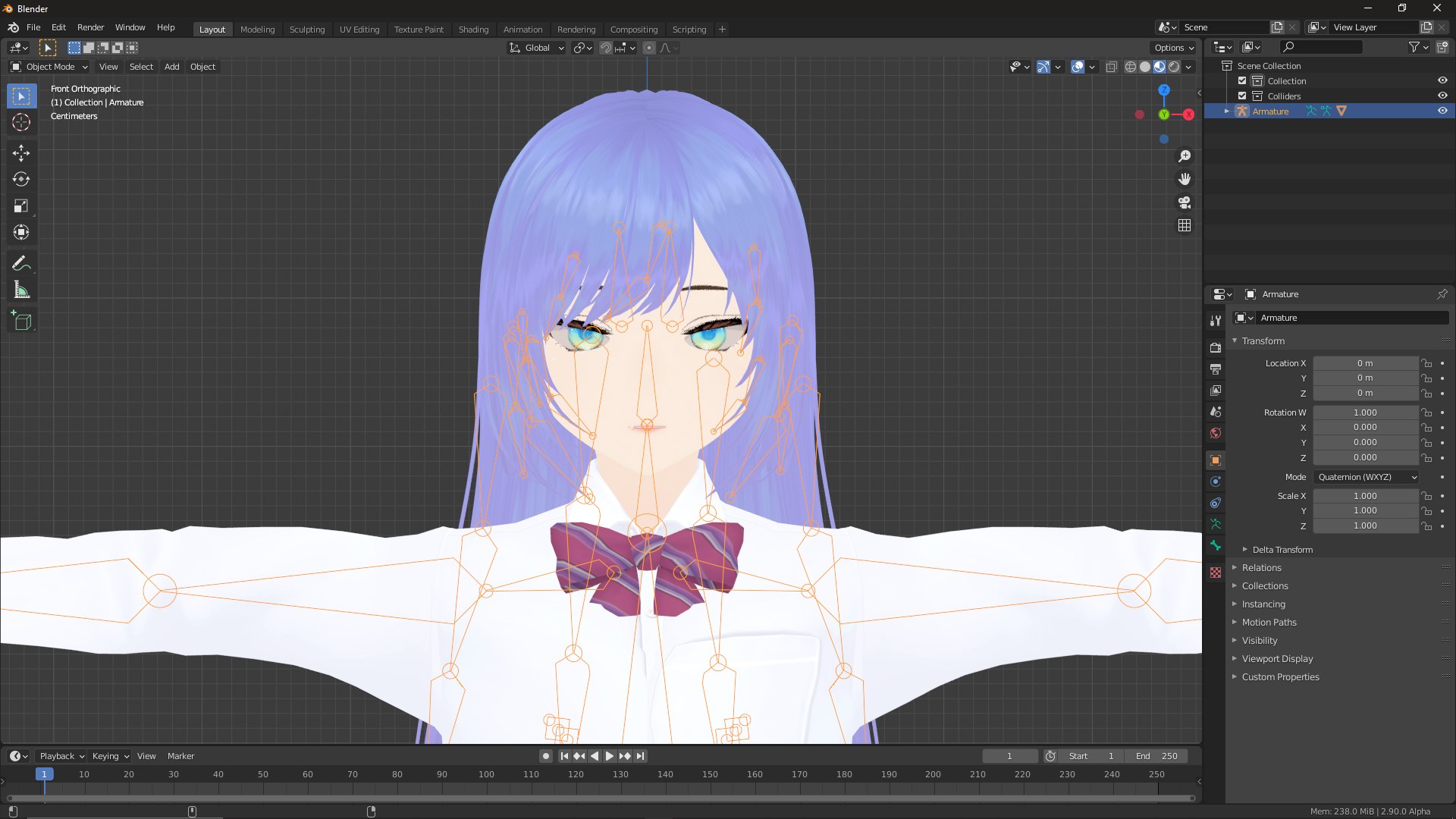 Hot Anime School Teacher 3D Model - TurboSquid 2426208