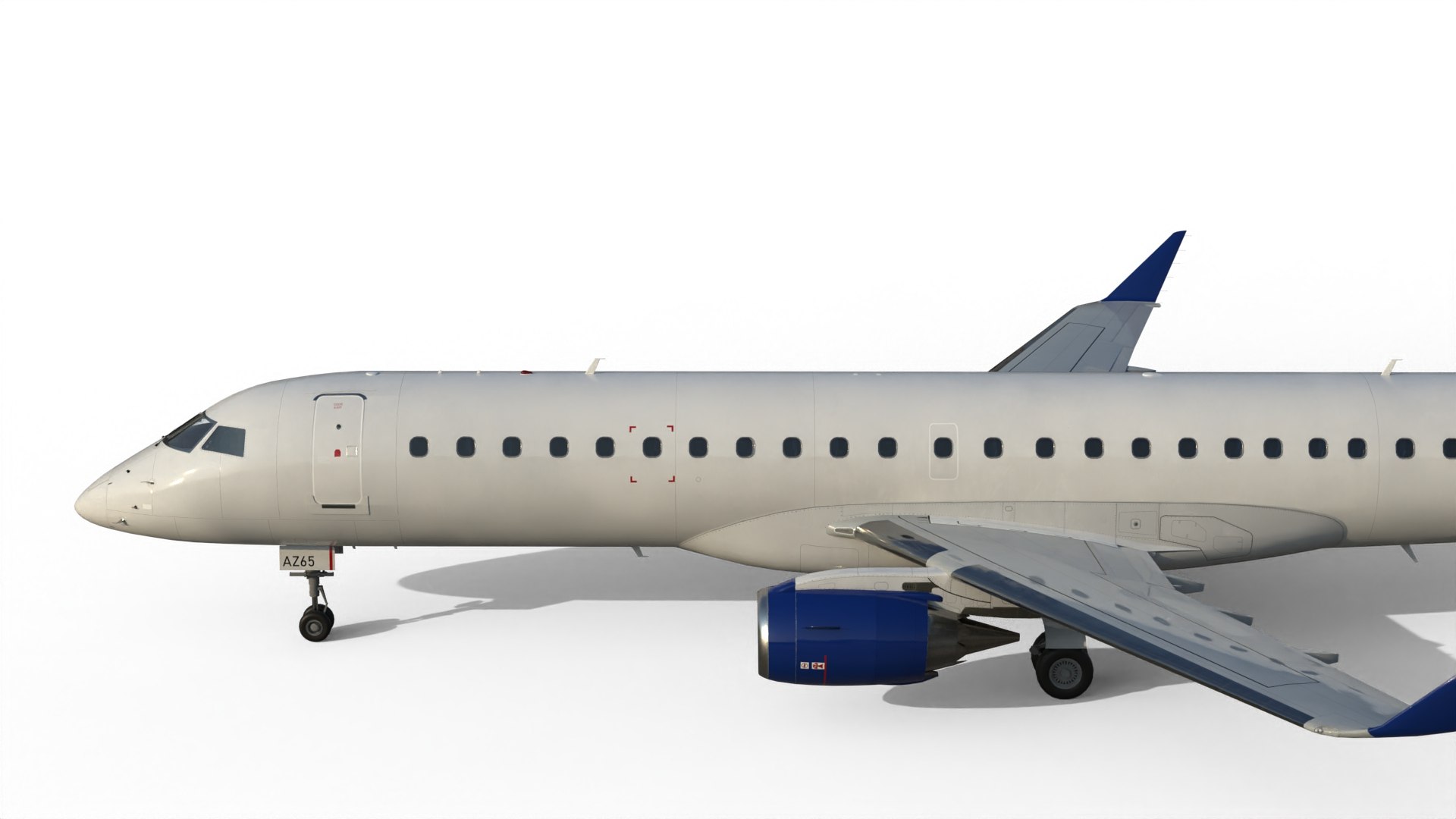 Embraer 190 3D Model - TurboSquid 2347881